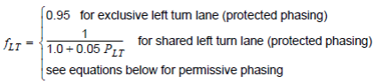 HCM 2000 for Signalized Intersections