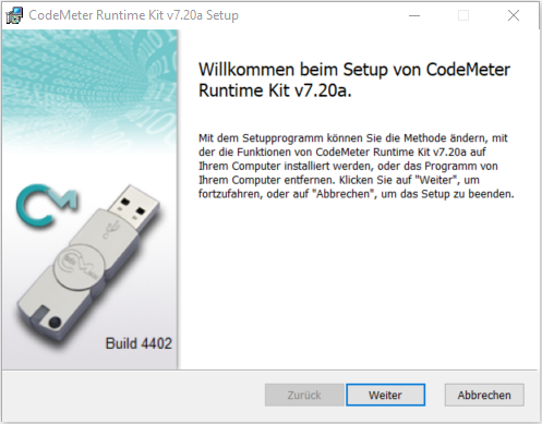 Lizenzserver einrichten