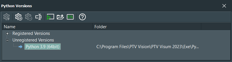 Python as additional script language